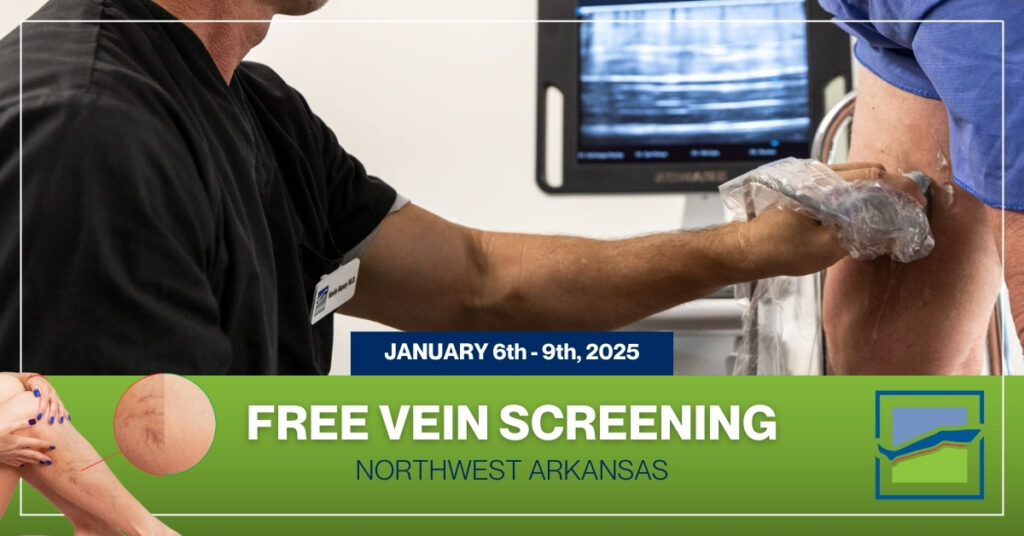 January Free Vein Screening Week in Rogers, Arkansas | Ozark Regional Vein & Artery Center